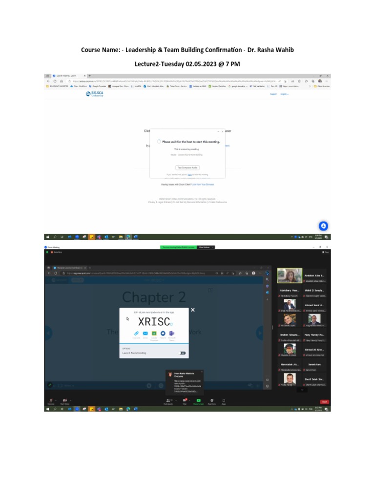 2-Leadership & Team Building Confirmation-Lecture2-Tuesday 02.05.2023 | PDF