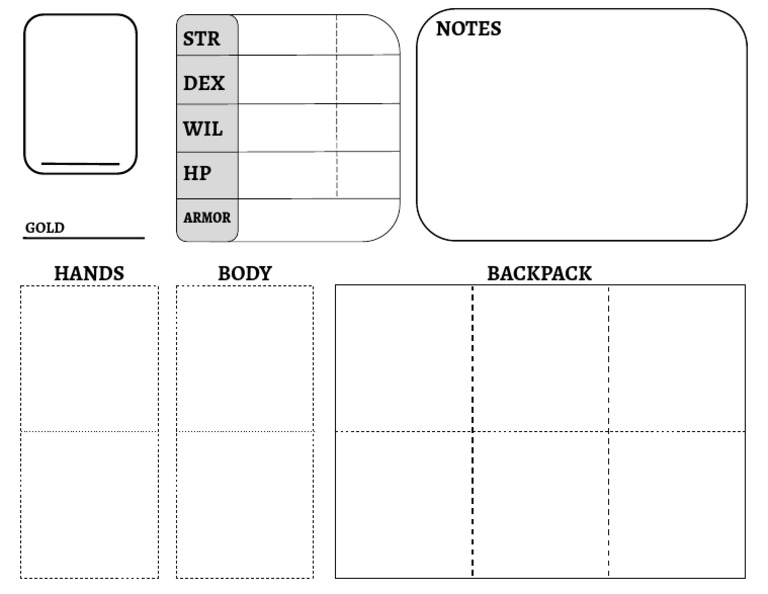 Cairn Character Sheet Tokens Alternate | PDF