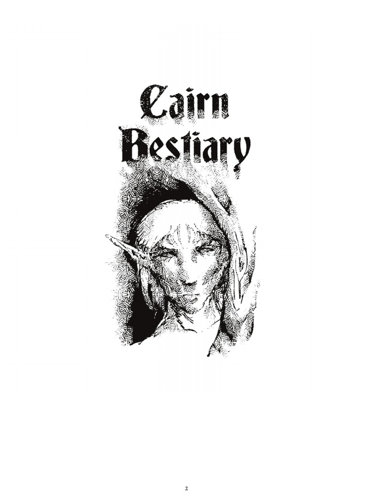 Cairn Bestiary | PDF | Dragon | Bears