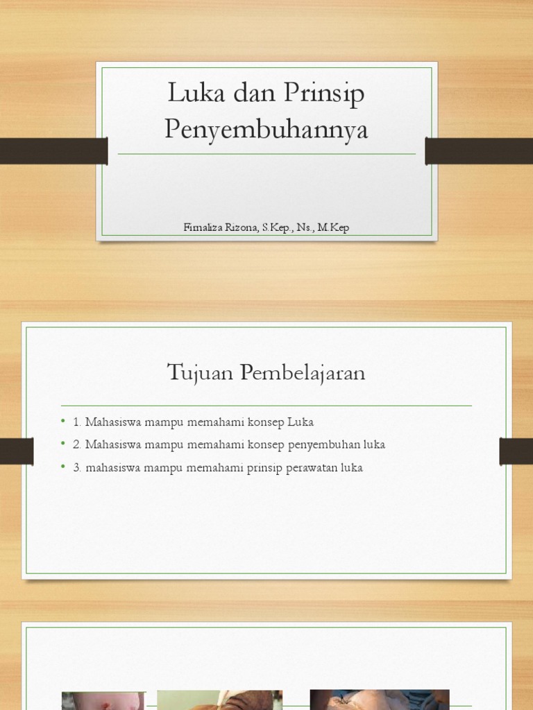 Konsep dan Prinsip Penyembuhan Luka | PDF