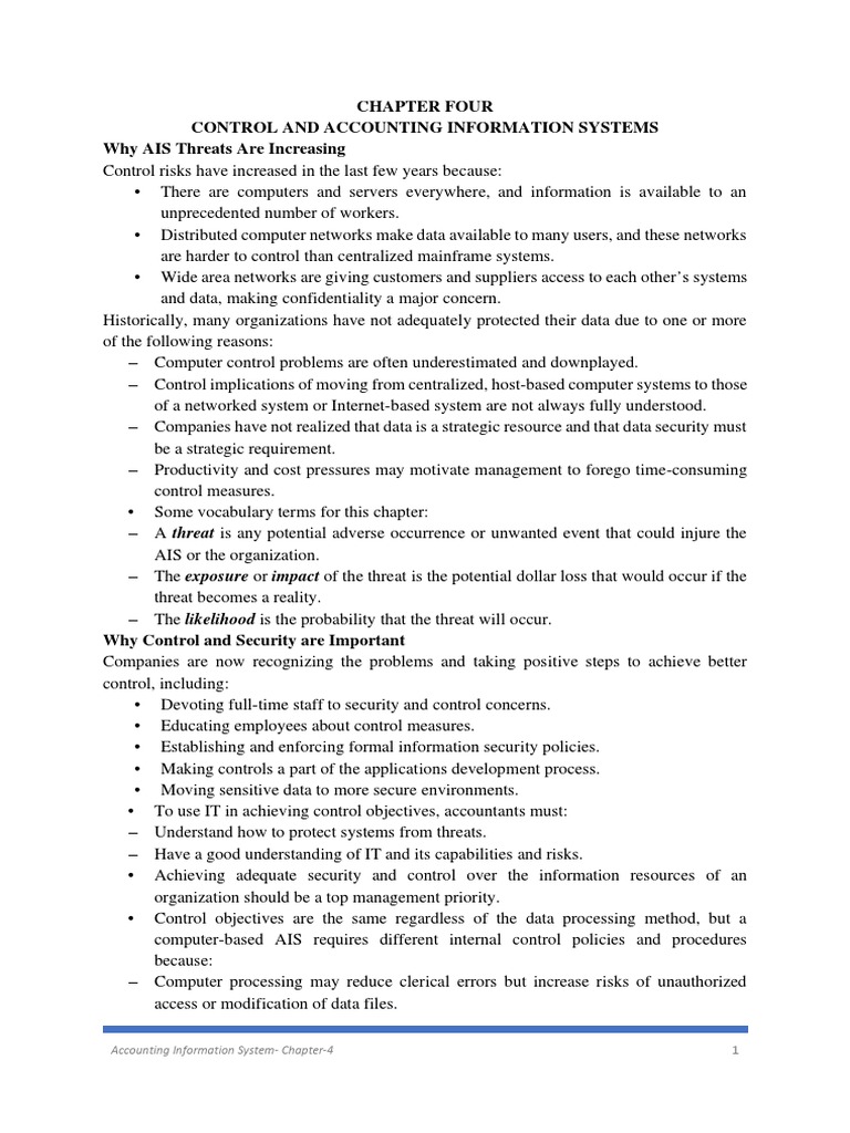 AIS Control and Security Overview | PDF