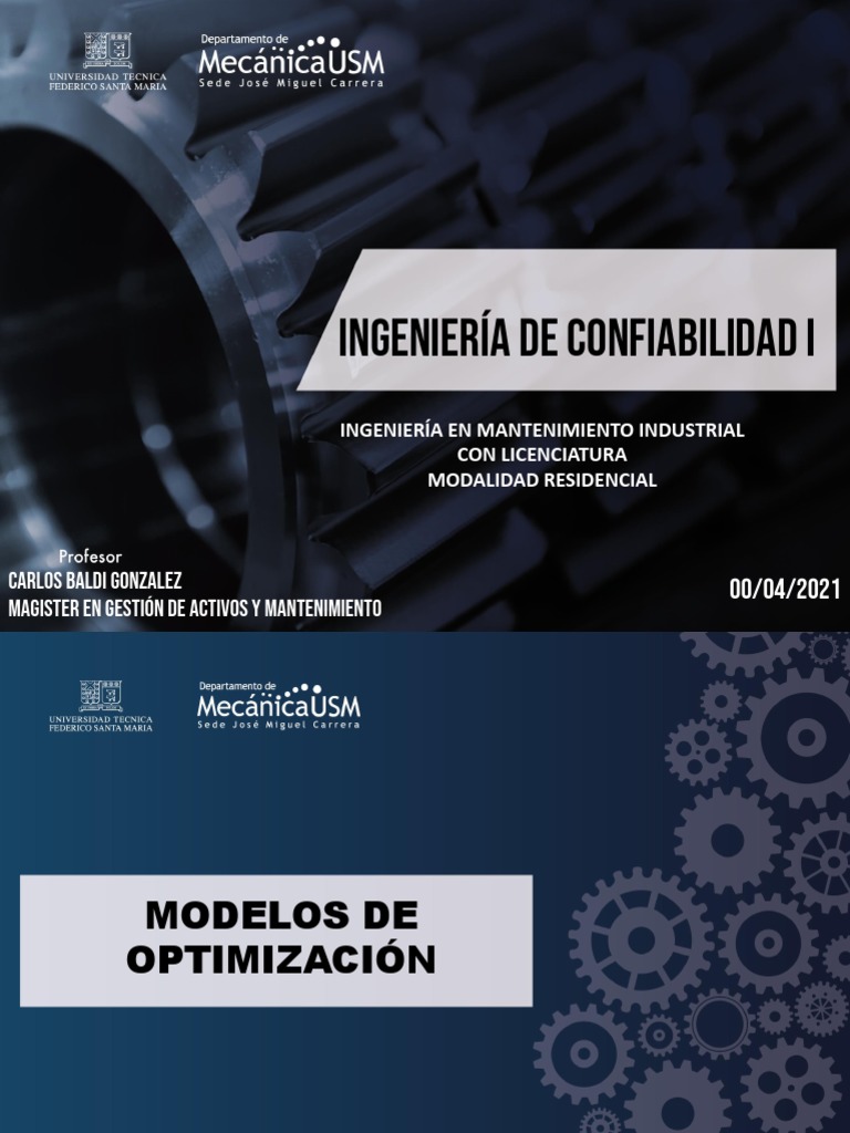 Clase 3 Modelos De Optimización Pdf Análisis Matemáticas