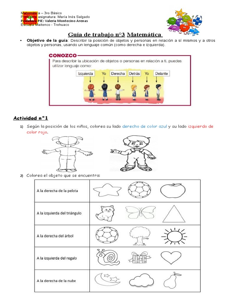 Guía #3 Posición | PDF