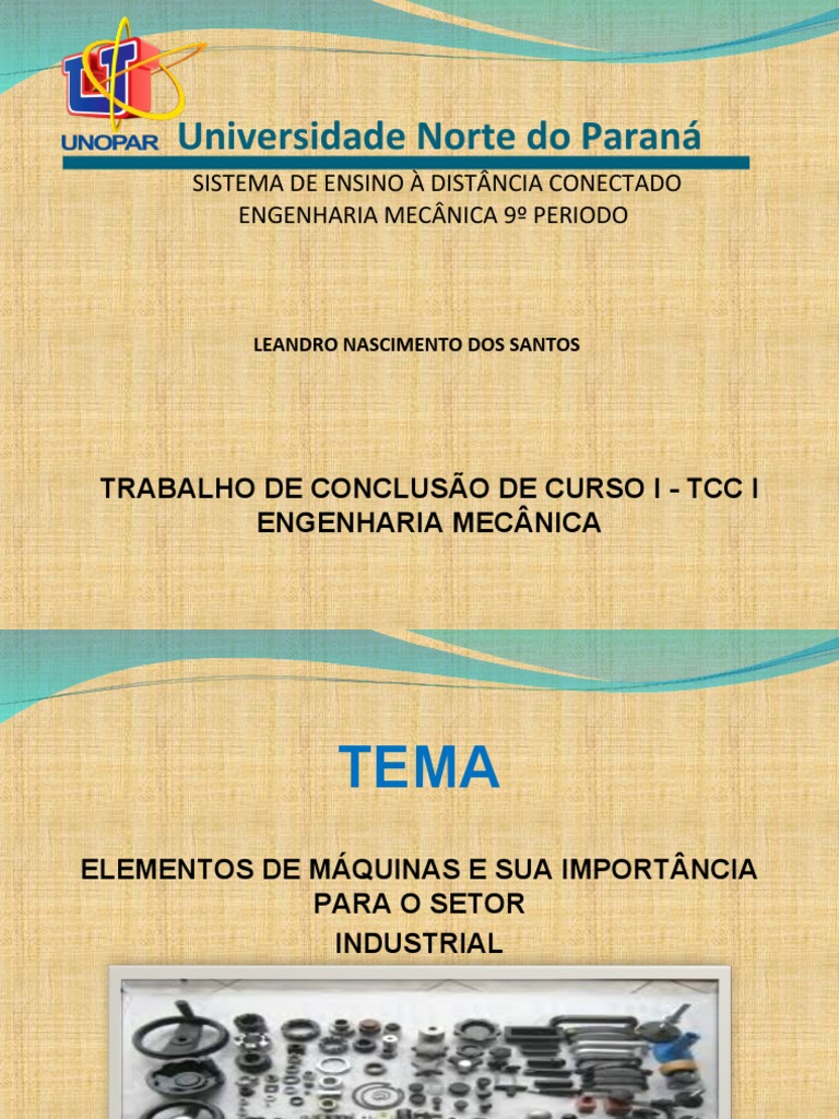 Slide Unopar TCC 1 | PDF