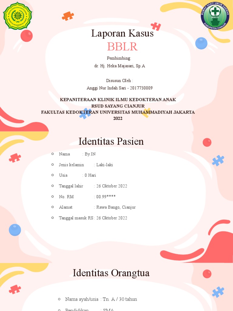 Laporan Kasus BBLR | PDF