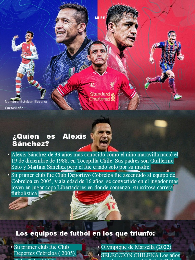 Carrera y logros de Alexis Sánchez | PDF | Viajes y turismo