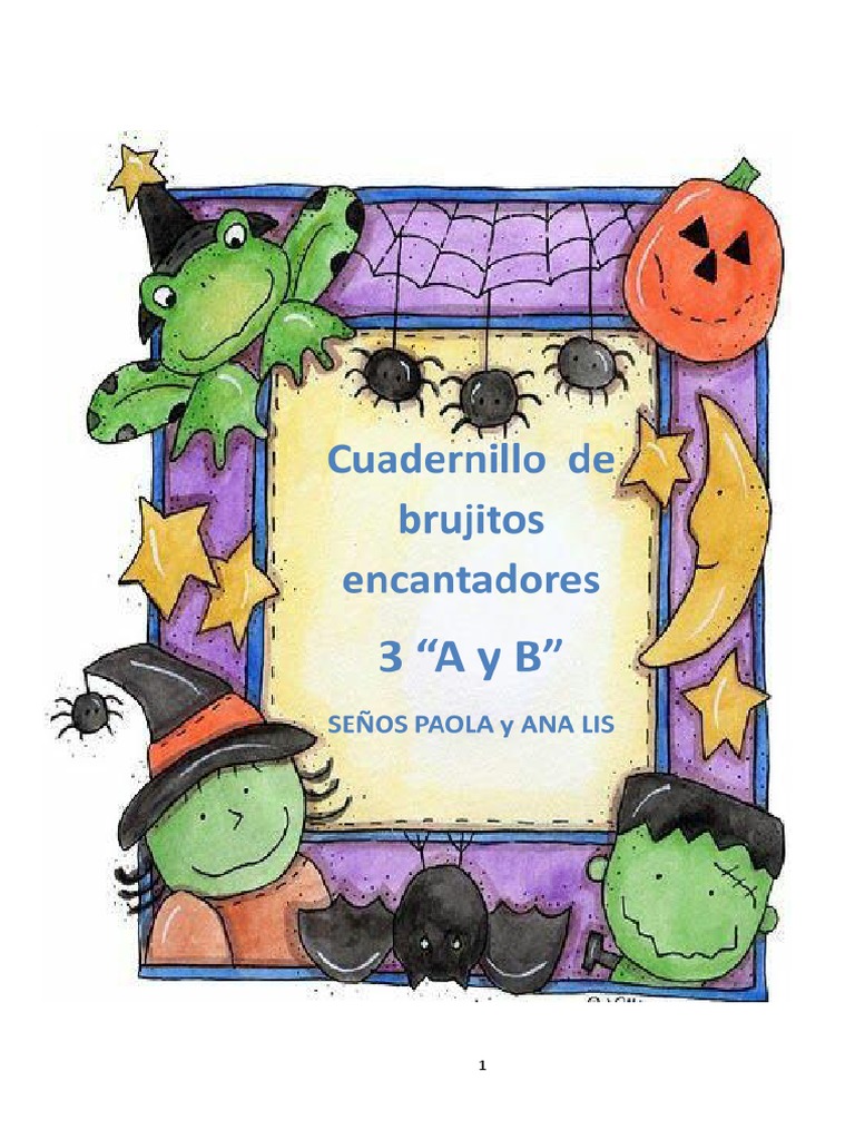 Cuadernillo de Brujitos Encantadores | PDF