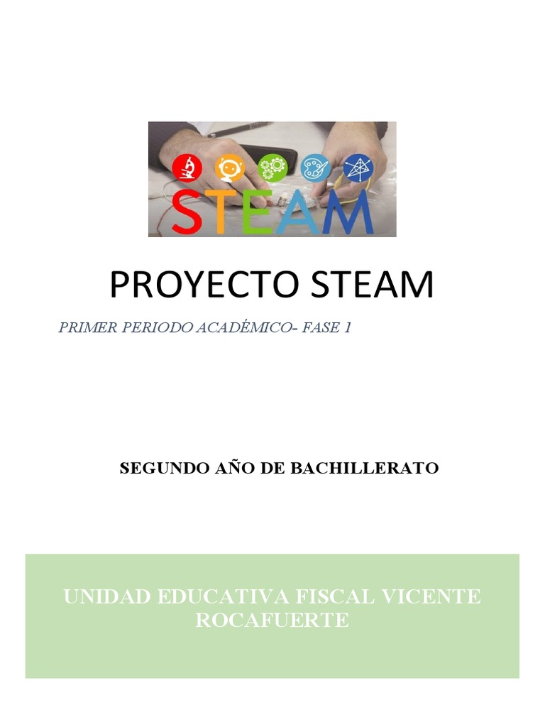 Proyecto Steam Segundo Año Revisado-Aumentar | PDF | Fotosíntesis | Plantas