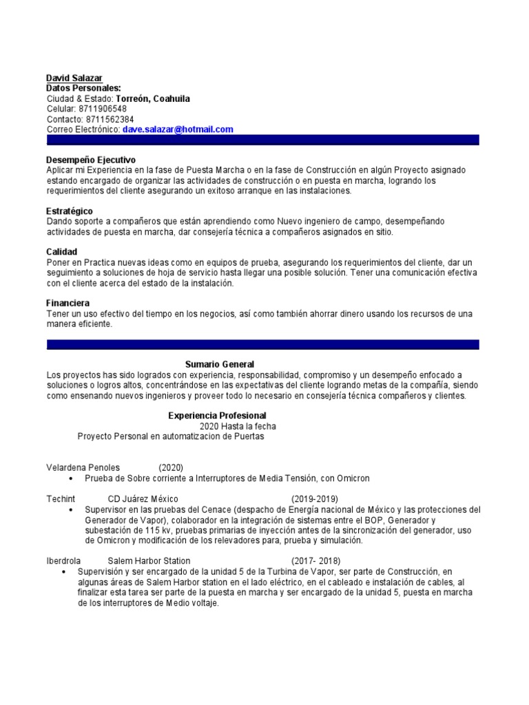 CV 2023 | PDF