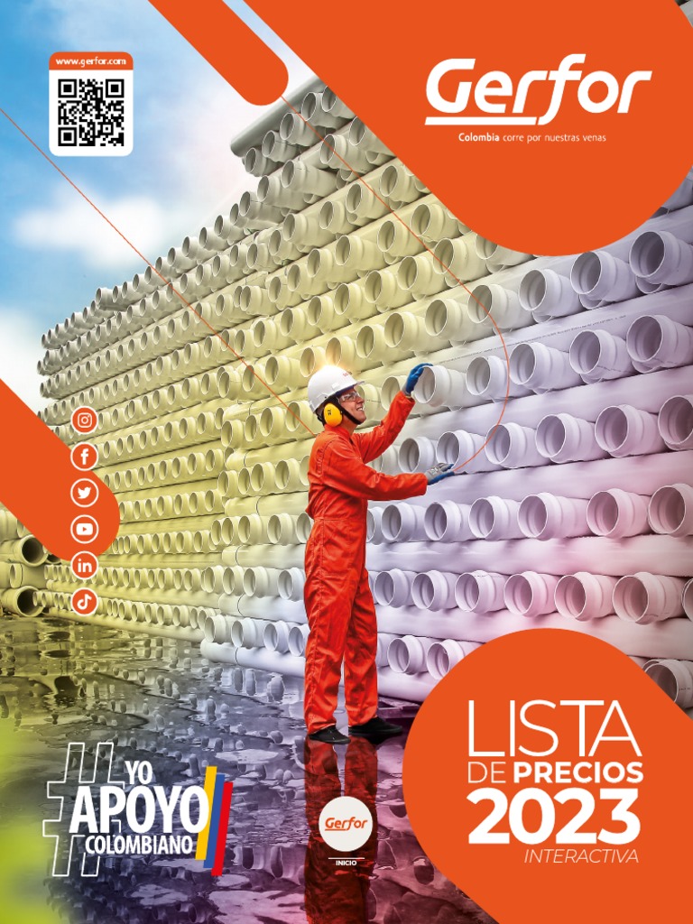 Gerfor Lista de Precios Interactivo 2023 | PDF | Colombia | America latina
