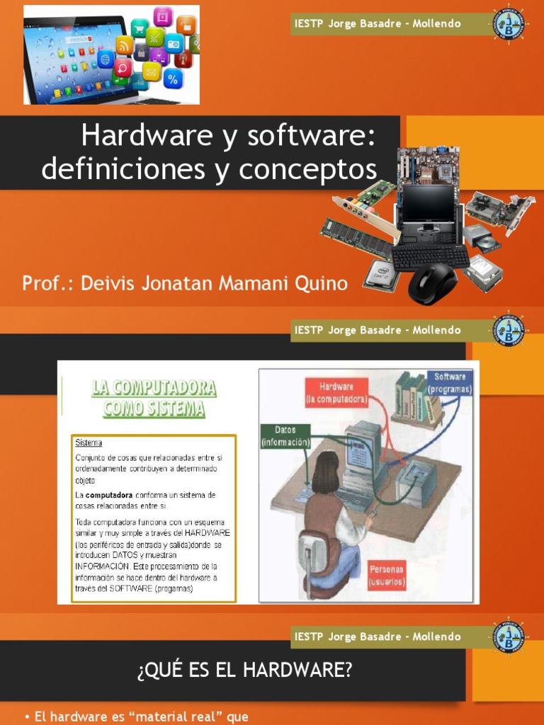 Hardware y Software | PDF | Hardware de la computadora | Almacenamiento ...