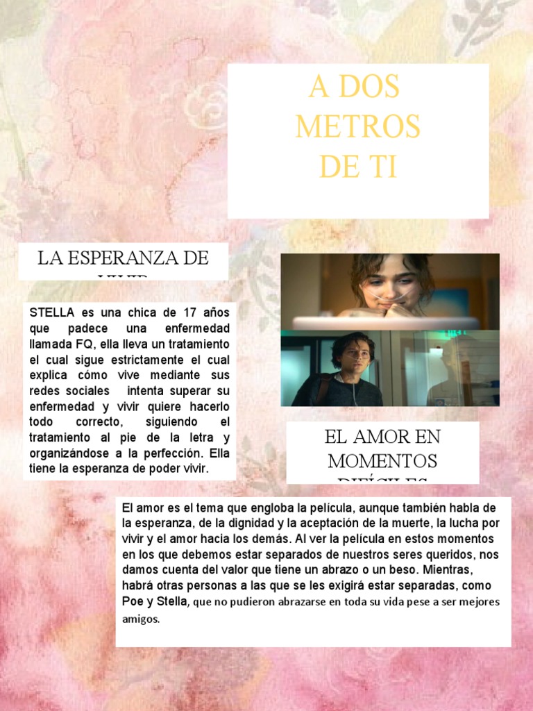 A Dos Metros de Ti | PDF