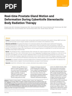 CHHiP Trial: Radiotherapy Protocols | PDF | Radiation Therapy | Ct Scan