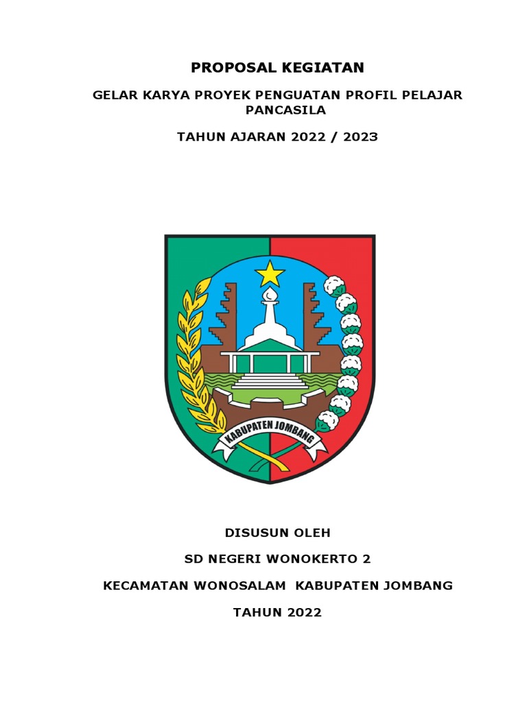 Proposal Kegiatan Gelar Karya P5-SDN Wonokerto 2 | PDF | Perjalanan