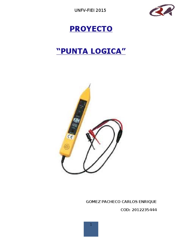 Punta Logica SMD Imforme 3 PDF Free | PDF | Electrónica | Diodo emisor de luz