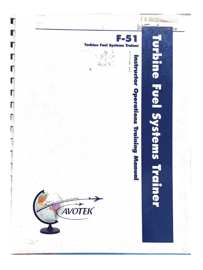 Turbine Fuel Systems Trainer | PDF