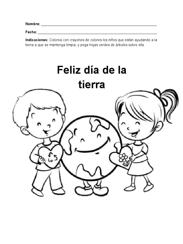 Hoja de trabajo de la tierra | PDF