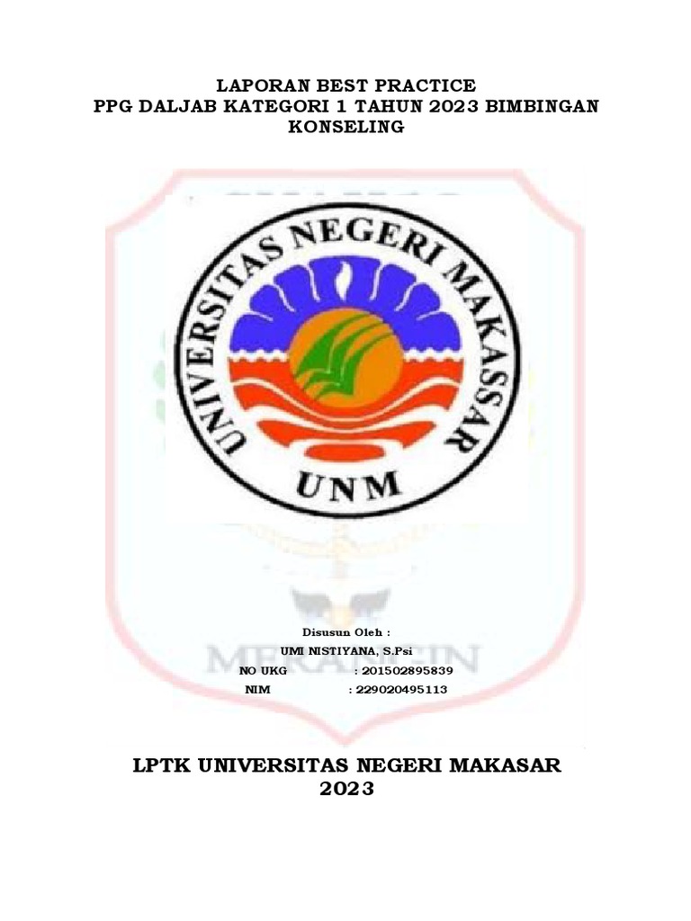 Laporan Best Practice Umi Nistiyana - Doc | PDF