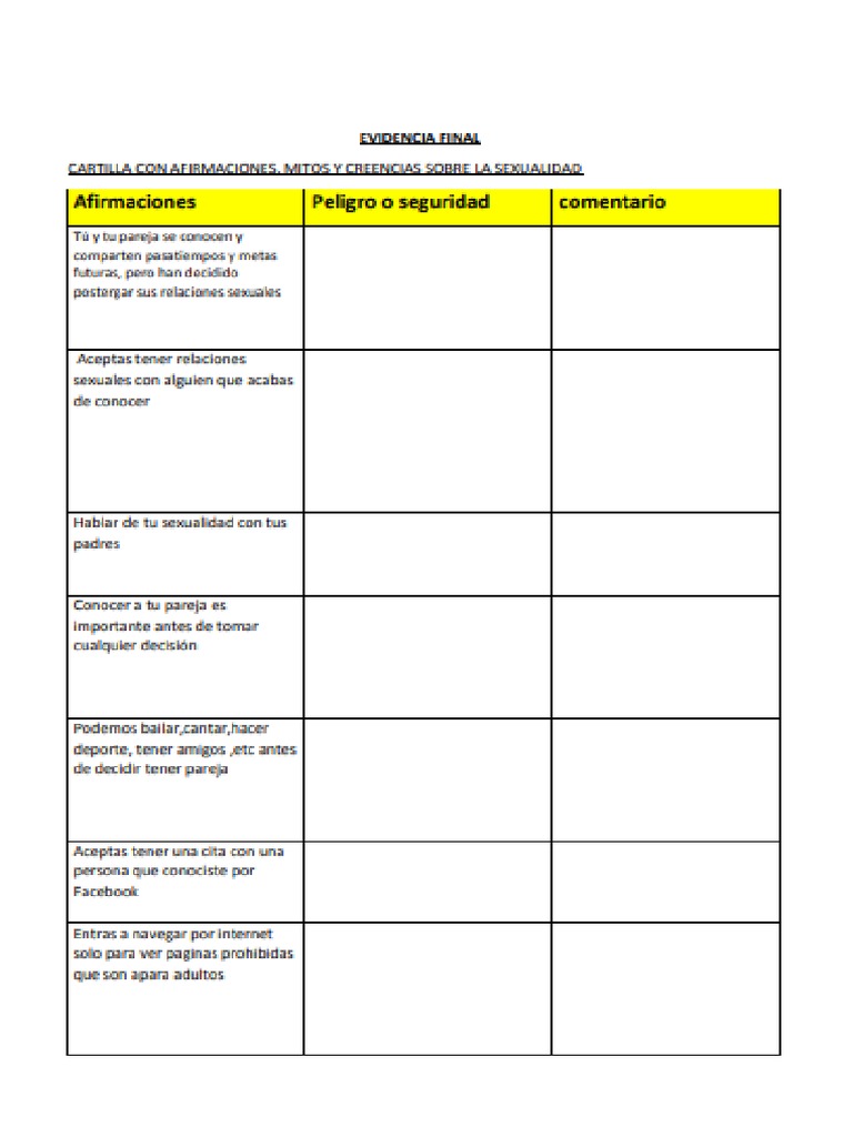 Evidencia Final | PDF