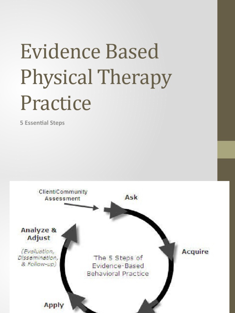 EBP - 5 Steps Appraisal-2 | PDF | Randomized Controlled Trial ...
