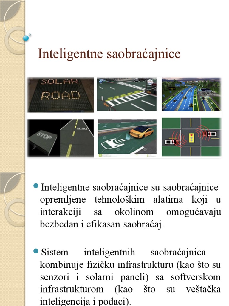 Inteligentne Saobraćajnice | PDF