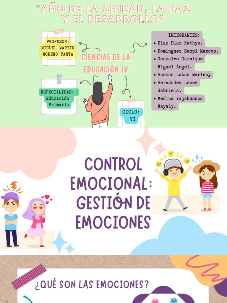 Control de Emociones | PDF | Las emociones | Metafísica de la mente