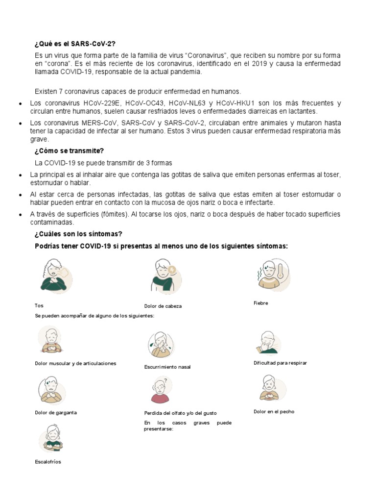 Qué Es El SARS | PDF