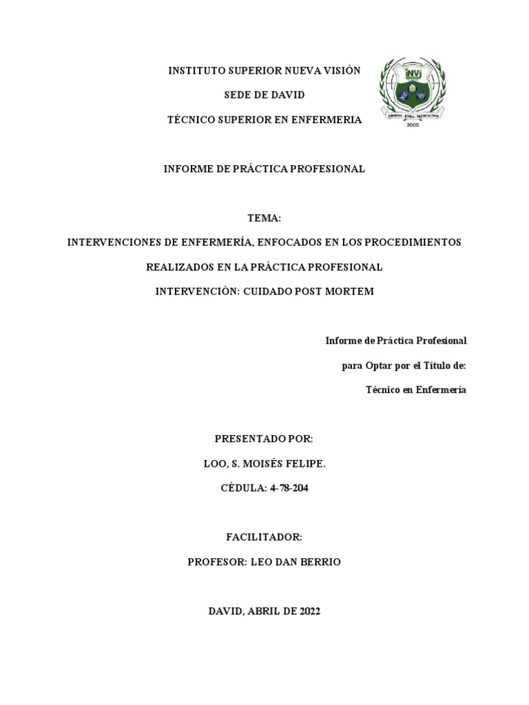 INFORME DE PRACTICA MOISES LOO Corregida | PDF | Negocios | Tecnología