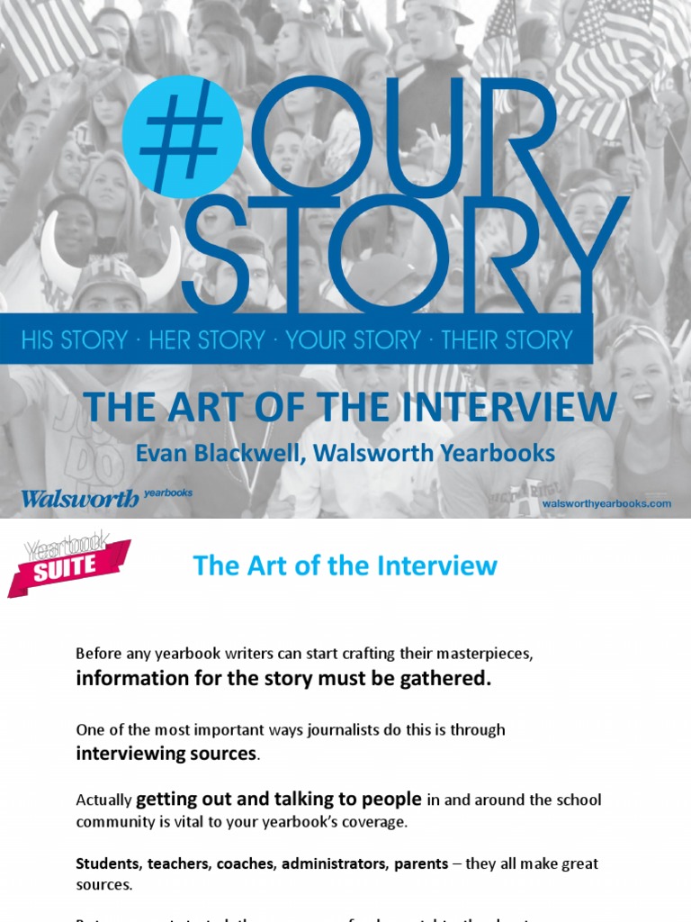 Mastering Yearbook Interviews Guide | PDF | Interview | Question