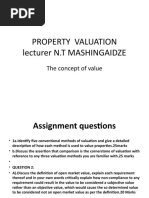Lecture Notes - 6 - Methods of Valuation | PDF | Real Estate Appraisal ...