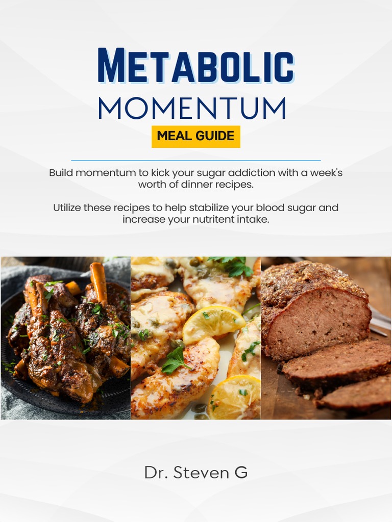 Metabolic Momentum Meal Plan Guide | PDF | Salad | Weight Loss