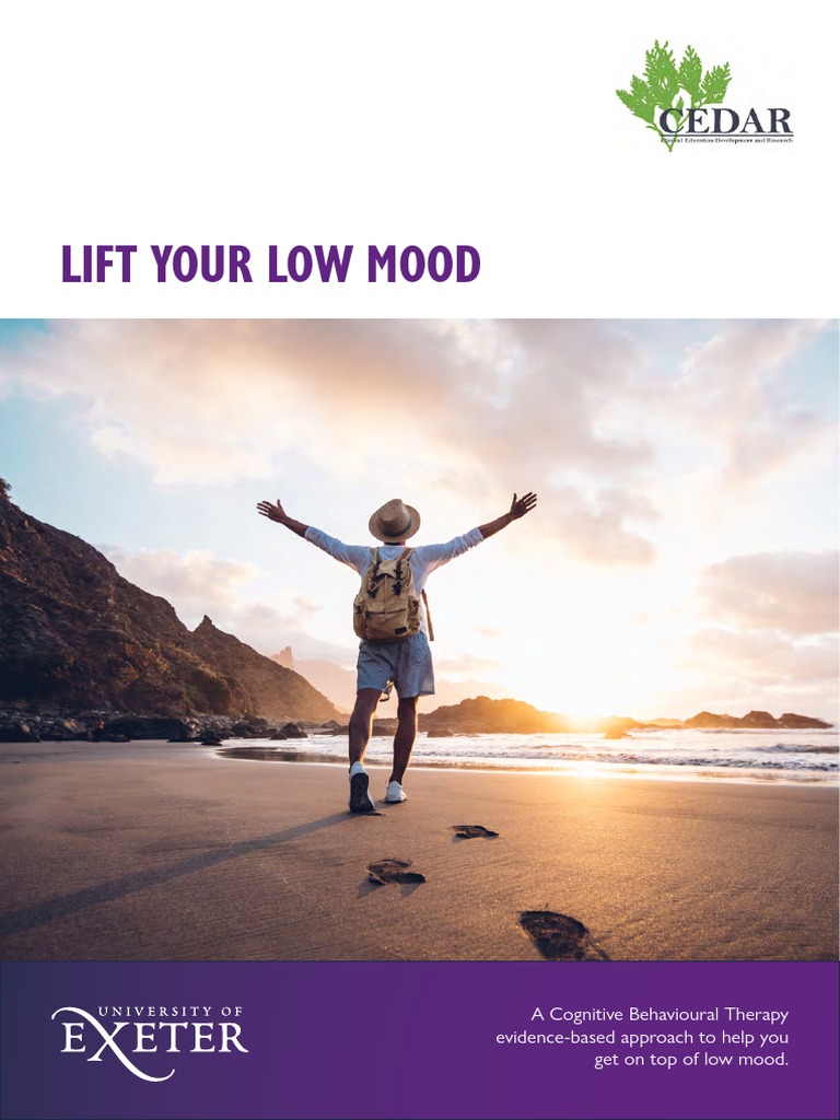 CBT Workbook for Low Mood Management | PDF | Cognitive Behavioral ...