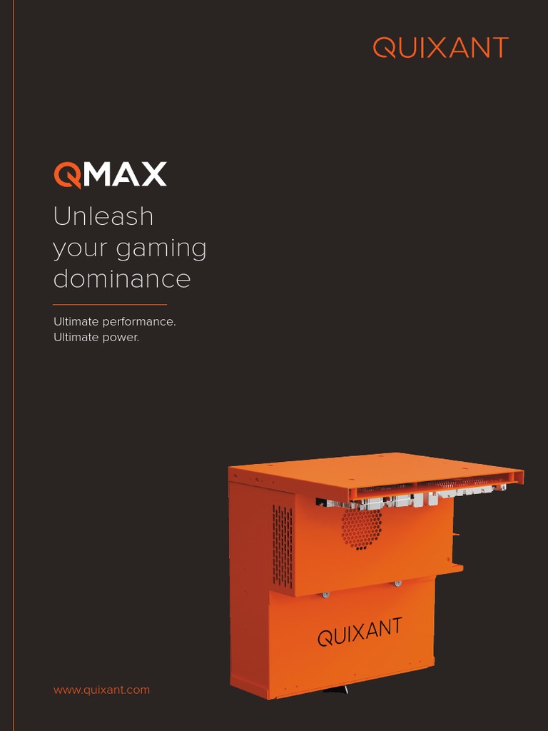 Quixant QMAX Datasheet | PDF | Games & Activities | Computers