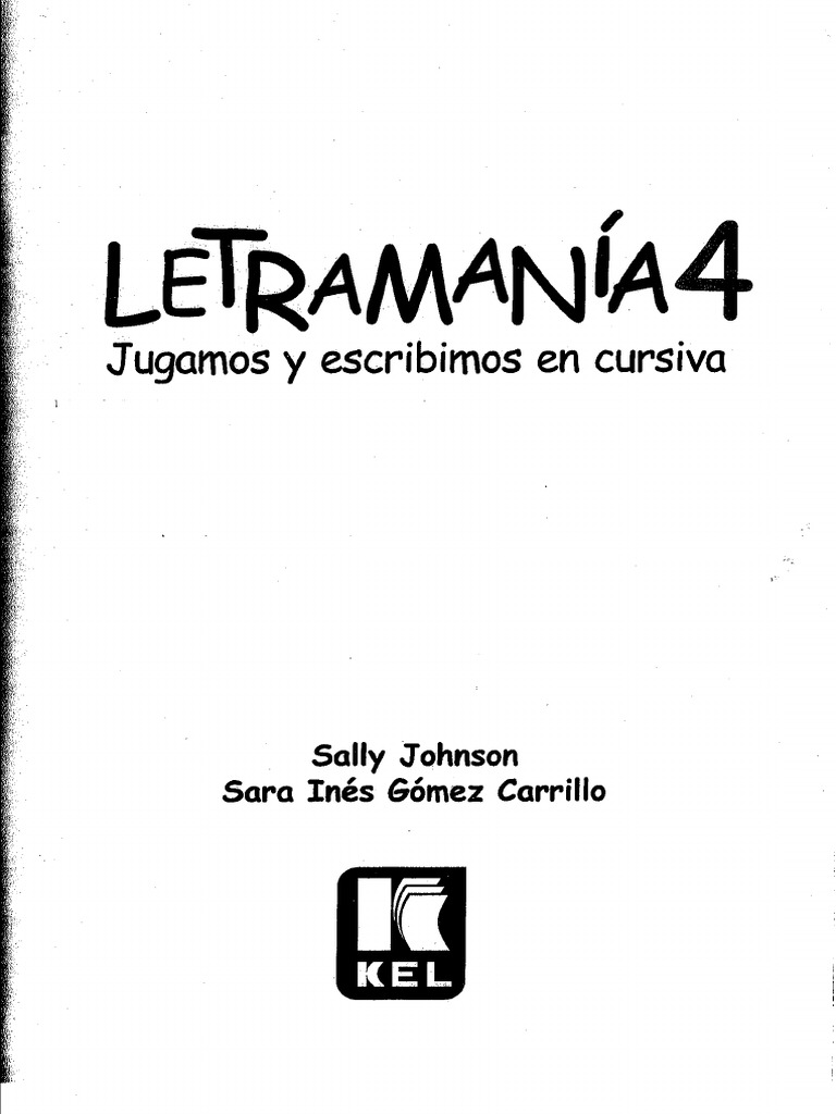 Letramania 4 - Jugamos y Escribimos en Cursiva | PDF