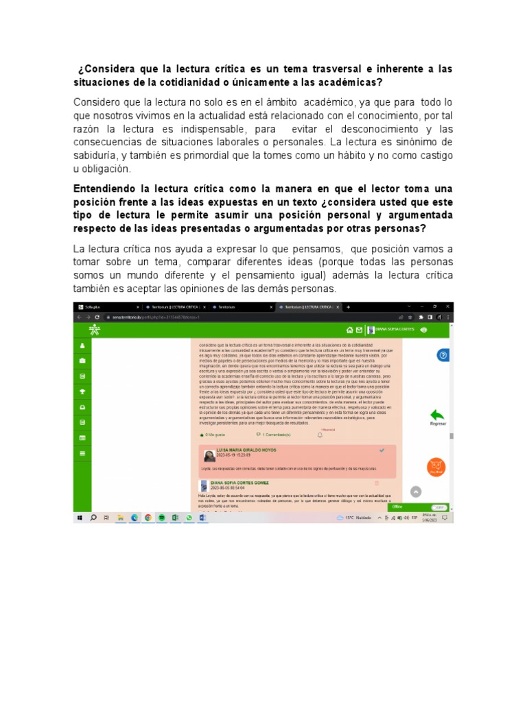 Actividad 4 - Foro | PDF