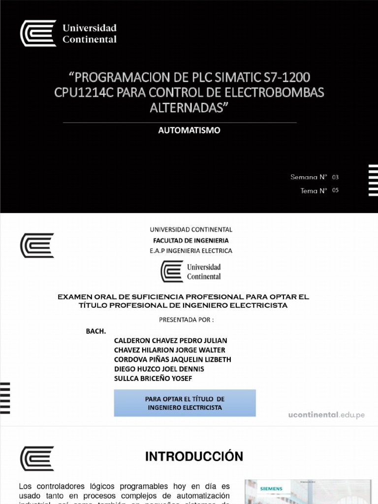 Electrobombas Alternadas PLC 1 | PDF