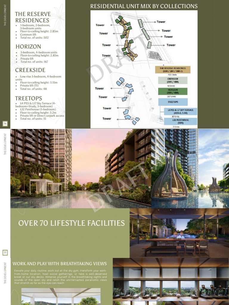 The Reserve Residences Facilities | PDF