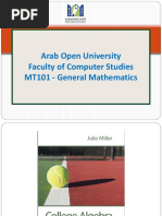 EST I - Math | PDF | Multiple Choice | Function (Mathematics)