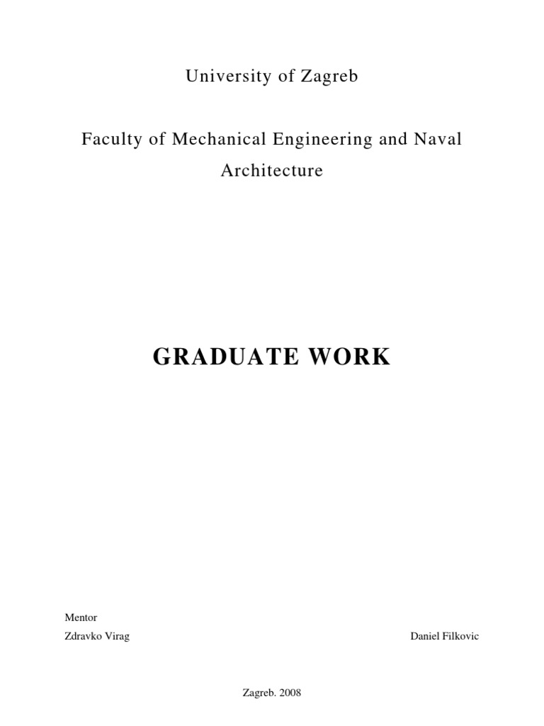 2008 - Filkovic - Graduate Work - 3D Panel Method | PDF | Flight ...