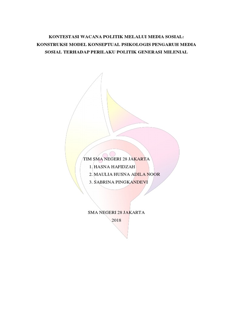 Paper - SMAN 28 Jakarta - LKTI Polgovdays-2 | PDF