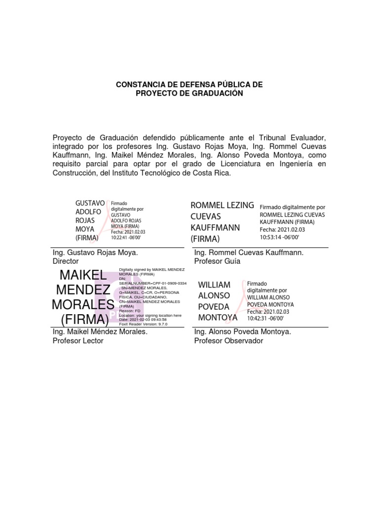 TFG Anllel Raquel Zuñiga Coto | PDF | Cemento | Hormigón