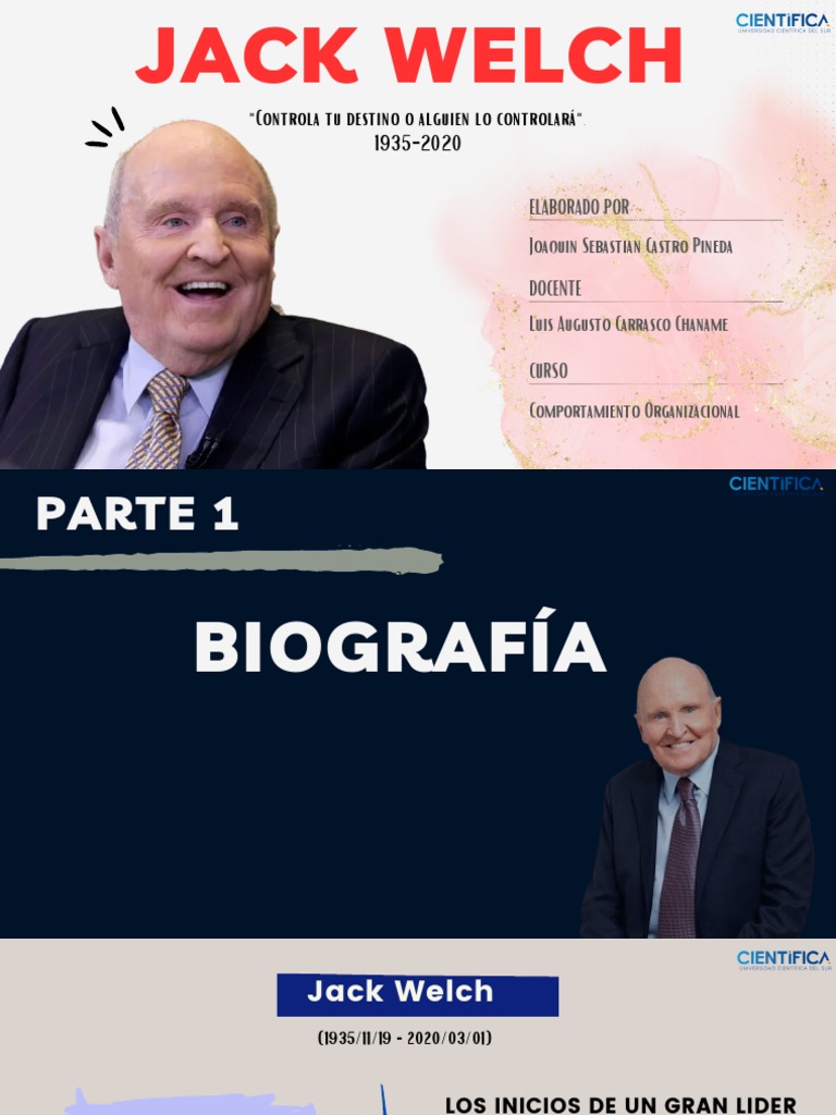 Jack Welch: Legado de Liderazgo | PDF | Liderazgo