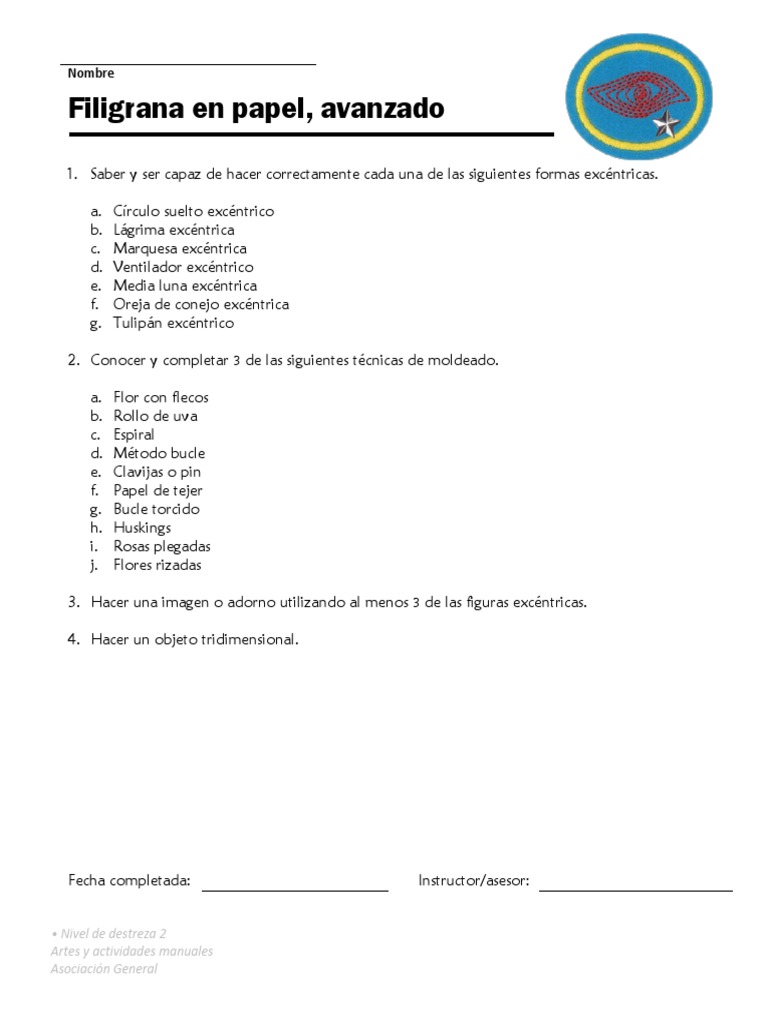 Filigrana en Papel Avanzado | PDF