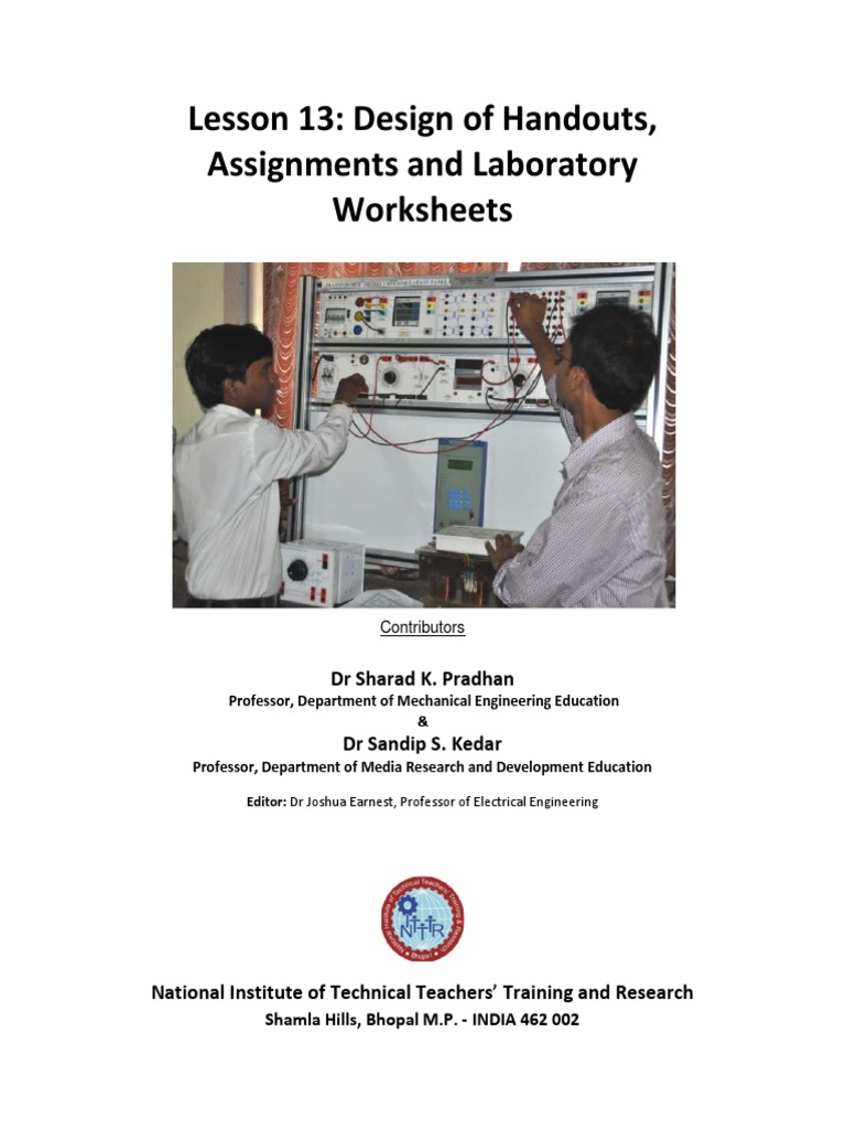 L13 Design of Handouts, Assignments, Lab Sheets Modified-1 | PDF | Flow Measurement | Buoyancy