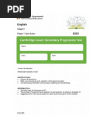 2027 Specimen Paper 2 | PDF