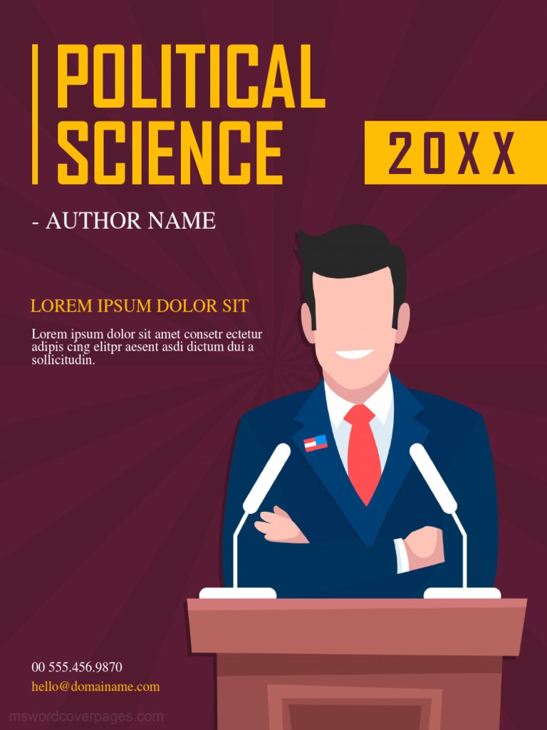 Political Science Project Cover Page 1 | PDF