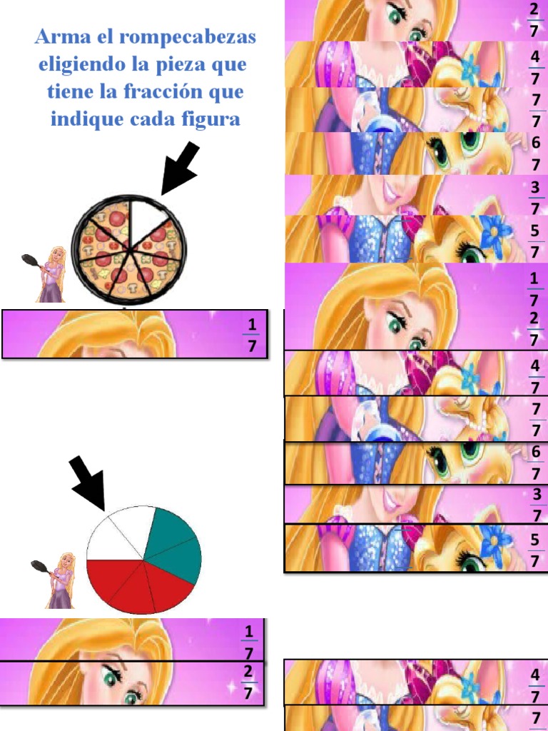 Rompecabezas Fracciones | PDF