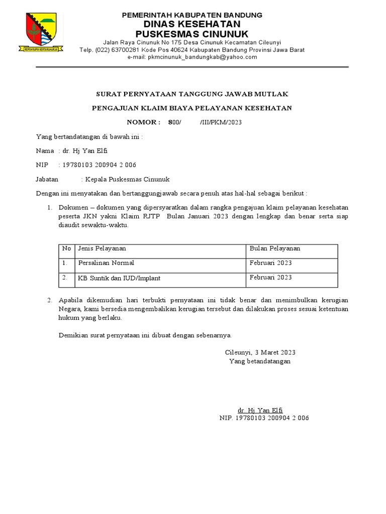 Klaim Bpjs 2023 | PDF