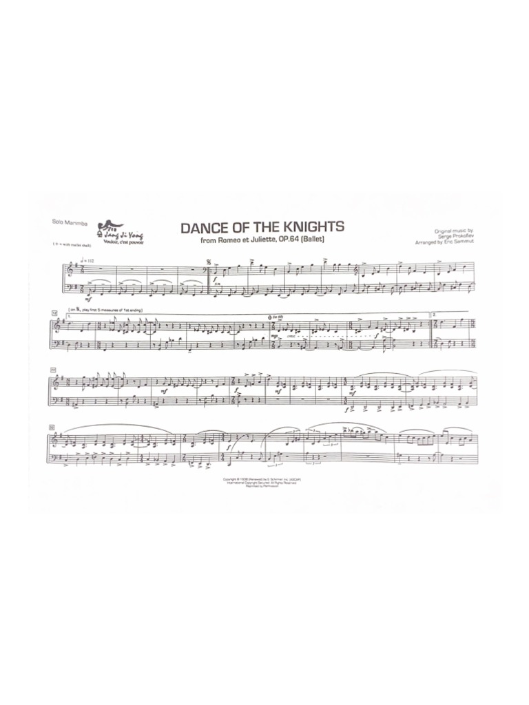 Dance of The Knights | PDF
