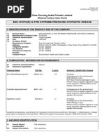 DC200 Silicone Fluid 100CS - MSDS | PDF | Fires | Firefighting